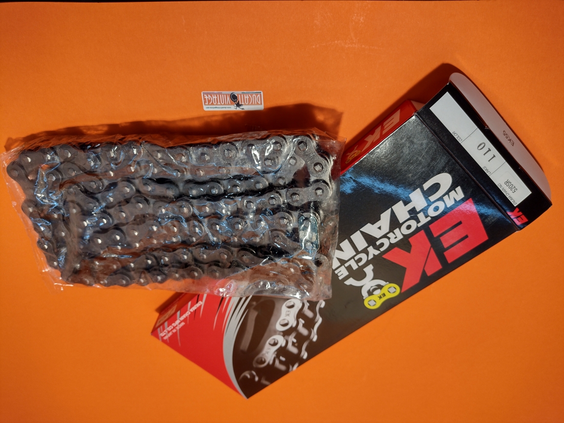 Strengthened chain 520 - made in Japan- for Ducati bike and other brand