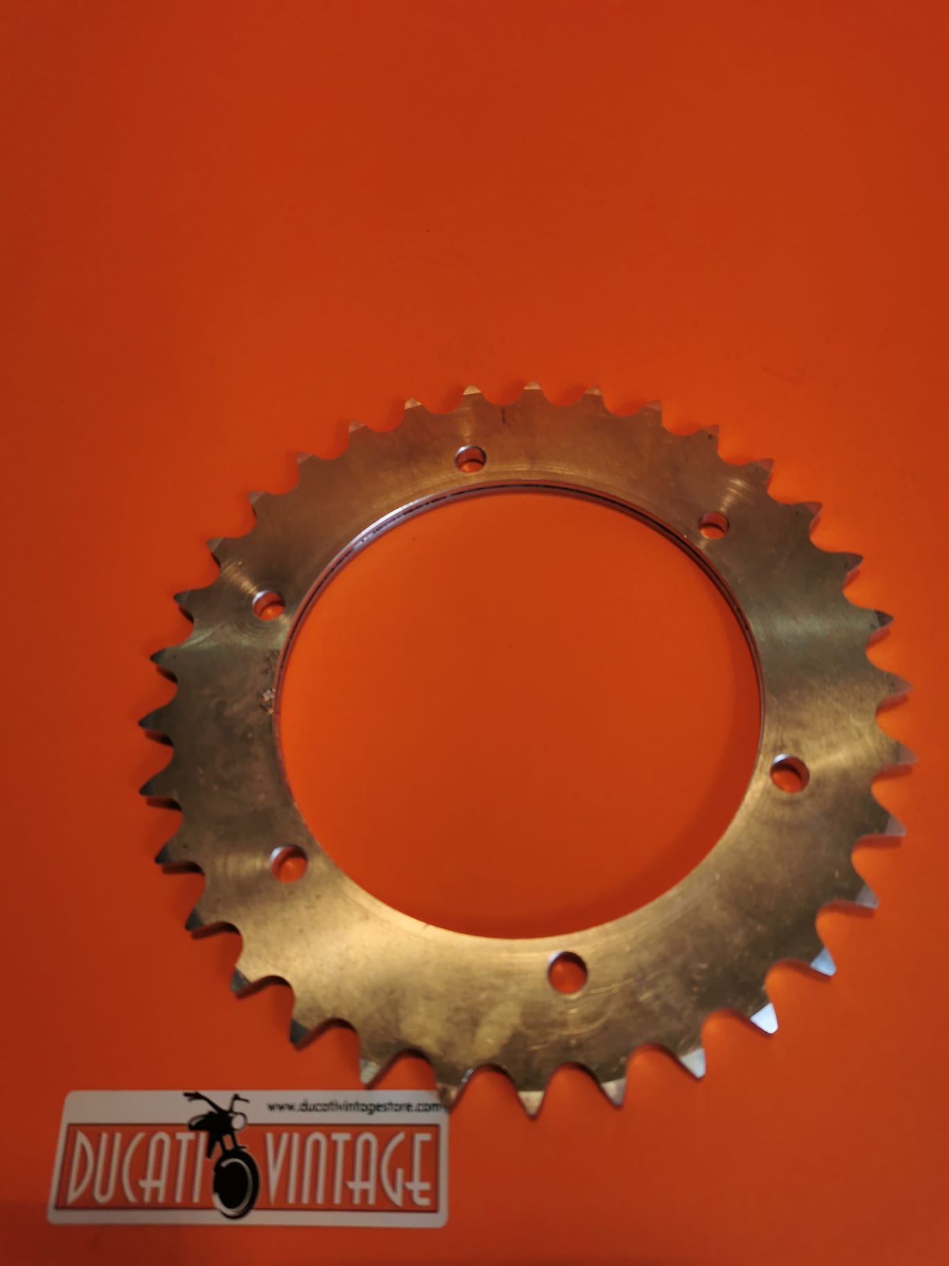 Z33-teeth ERGAL sprocket in 520 pitch for Grimeca hub
