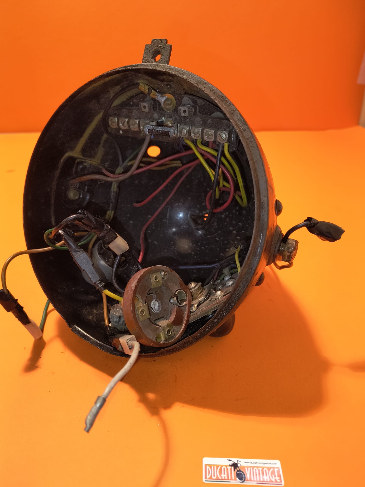 Original CEV headlight (shell), used good condition, no dents ...