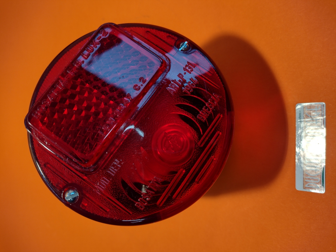 CEV round taillight, accurate replica Ducati Vintage production, spray ...