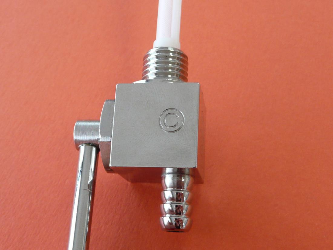 unleaded petrol tap Ø 12x1,5 thread for Ducati narrow and wide case