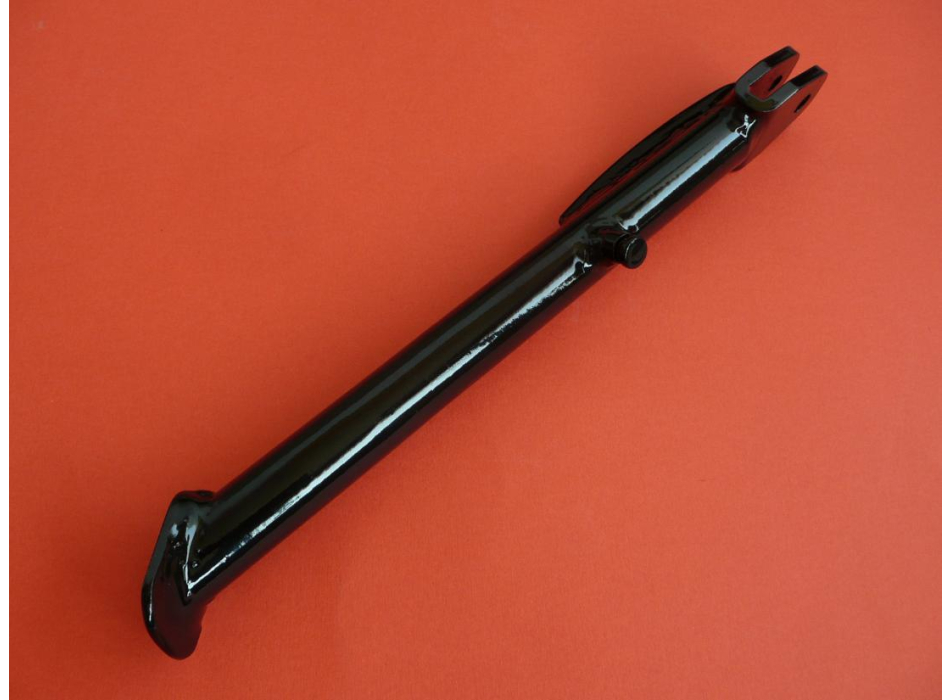 Side stand, perfect reproduction in forged steel lenght mm 293 for ...