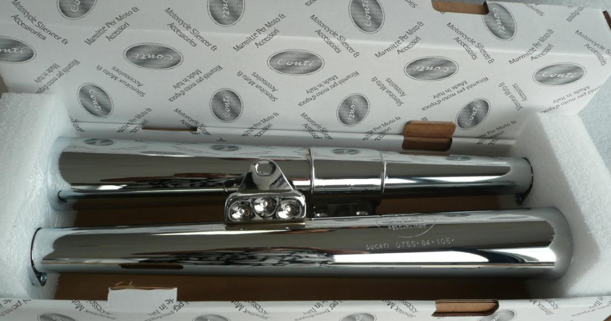 Complete kit silencers and accessories for Ducati 900 Ducati 750SS ...